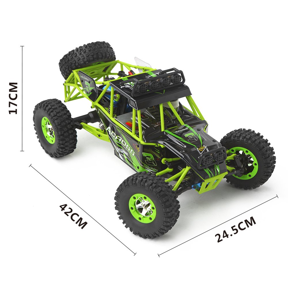 RC Cars 1/12 Scale 2.4G 4WD High Speed Electric All Terrain Off-Road R ...