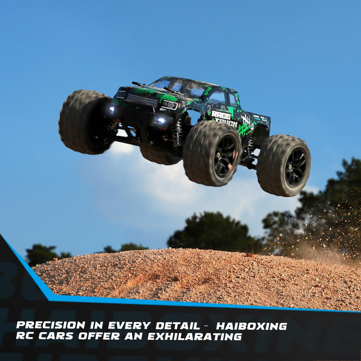 1:18 Scale All Terrain RC Car 18859, 36 KPH High Speed 4WD Electric Ve ...