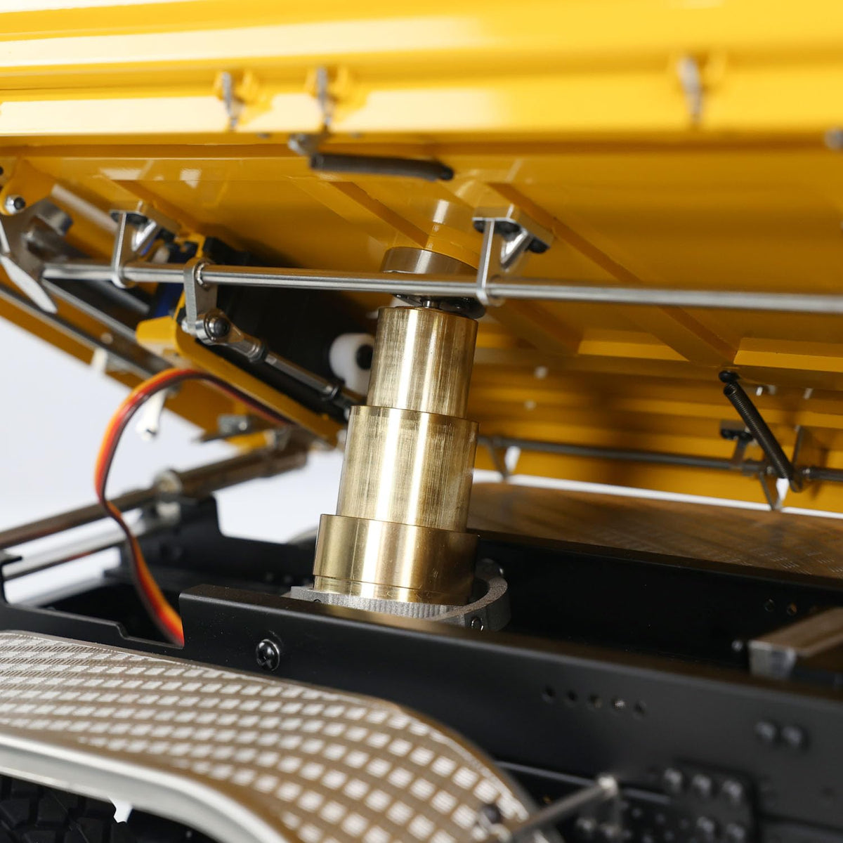 1/14 6x6 RC Hydraulic Dump Truck Metal 3-Way Radio Control Tipper Car ...