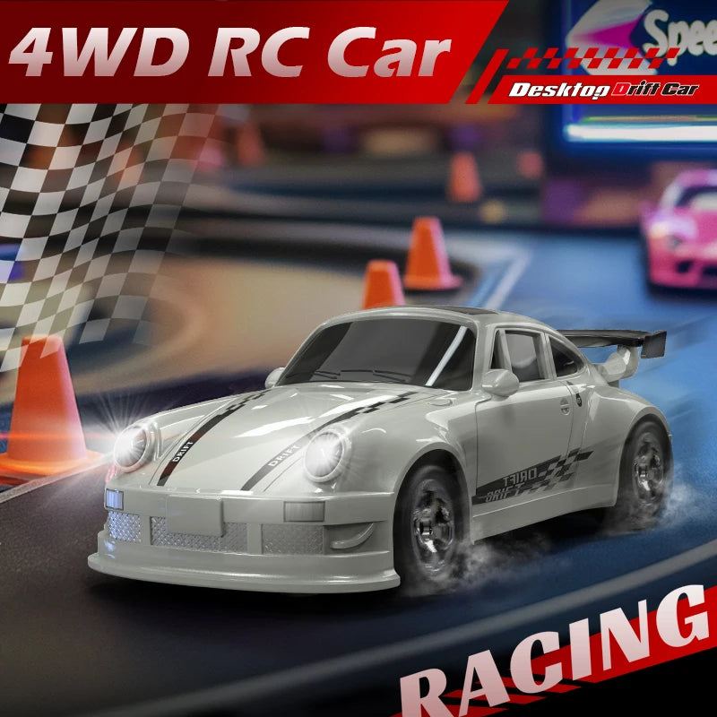 1/64 2.4G High speed Drift R Car 4WD Remote Control Car Four Wheel Dri ...