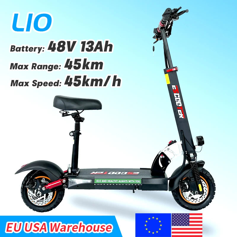 L10 Off-road Tire Kick Electric Scooter, Electric E-Scooter, 13Ah, 16A ...