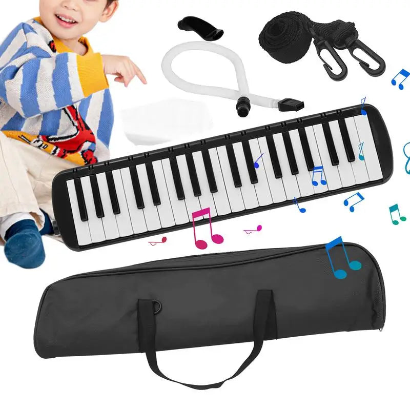 37 Key Melodica Instrument Air Piano Keyboard Musical Instrument Porta ...