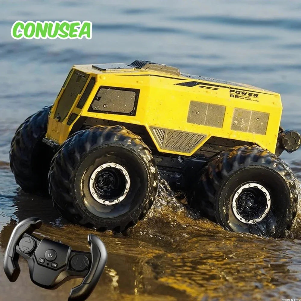 JJRC Rc Offroad Amphibious Truck 4WD Q210 Radio Controlled Car Buggy D ...