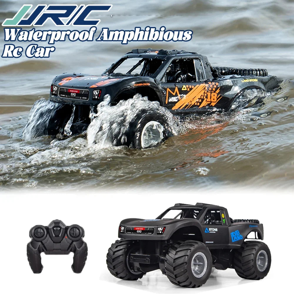 Jjrc Rc Car Waterproof Amphibious 4Wd Off-Road Vehicle Remote Control ...