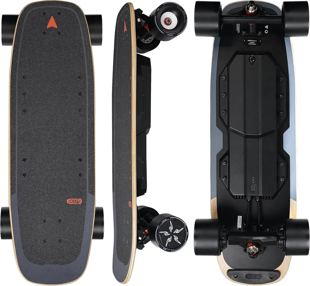 MEEPO Electric Skateboard with Remote, 28 MPH Top Speed, 11 Miles Rang ...