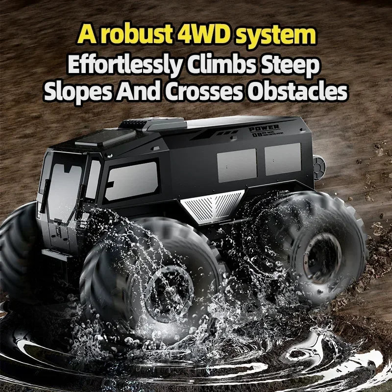 JJRC Rc Offroad Amphibious Truck 4WD Q210 Radio Controlled Car Buggy D ...
