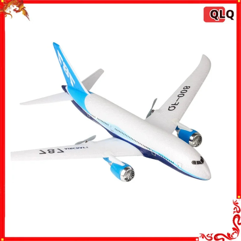 Qf008 Rc Plane Three Channel 787 Remote Control Aircraft Fixed Wing Fo ...