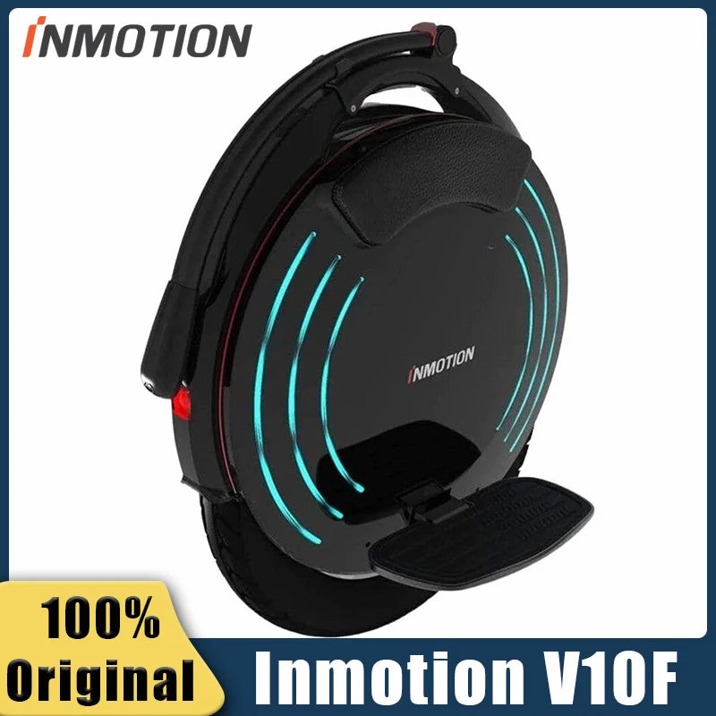 Original INMOTION V10F Electric Unicycle 40km/h Speed 84V 960Wh Batter ...