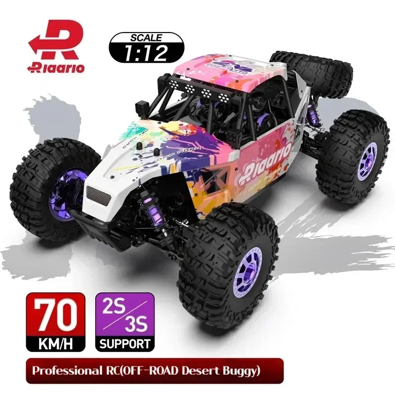 D12 RC Car 1/12 4WD Brushless Off-Road Remote Control Car – Crazy RC Toys