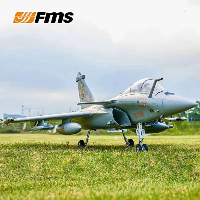 FMS 64mm Rafale Ducted Electric Remote Control Aircraft Attack Aircraf ...