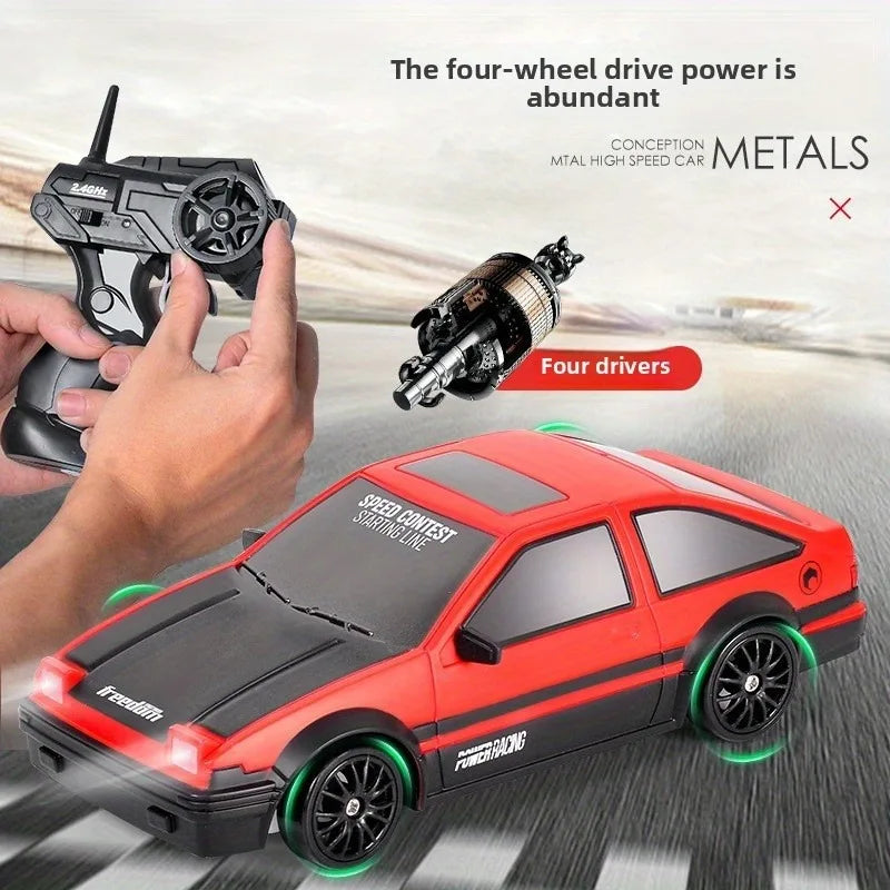 Remote Control Toy Car RC Drift 2.4GHz 1:24 Scale 15KM/H High Speed Mo ...