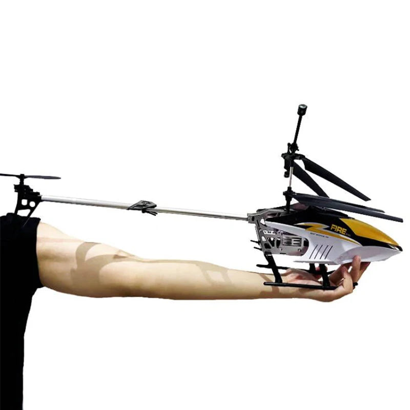 Rc Helicopter With Remote Control Extra Durable Big Plane Toy For Kids ...