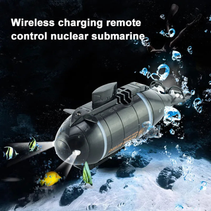 Remote Control Submarine with Led Simulation Model Radio-Controlled Nu ...