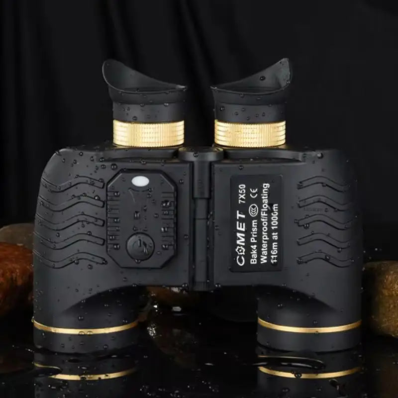 High Power Professional Telescope 7x50 Binocular Navigation Rangefinde ...
