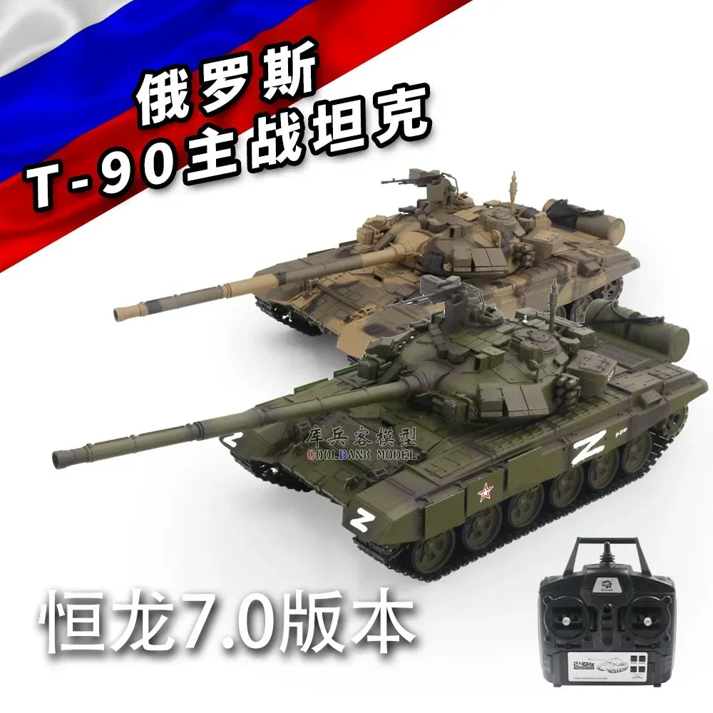 New Rc Tank Henlong Russian T90 Main Battle Tank – Crazy RC Toys