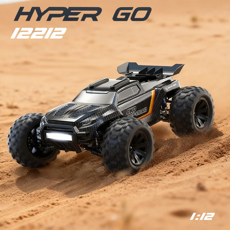 MJX Hyper Go 12212 1/12 Brushless RC Car 4WD 58KM/H High-Speed Off- Ro ...