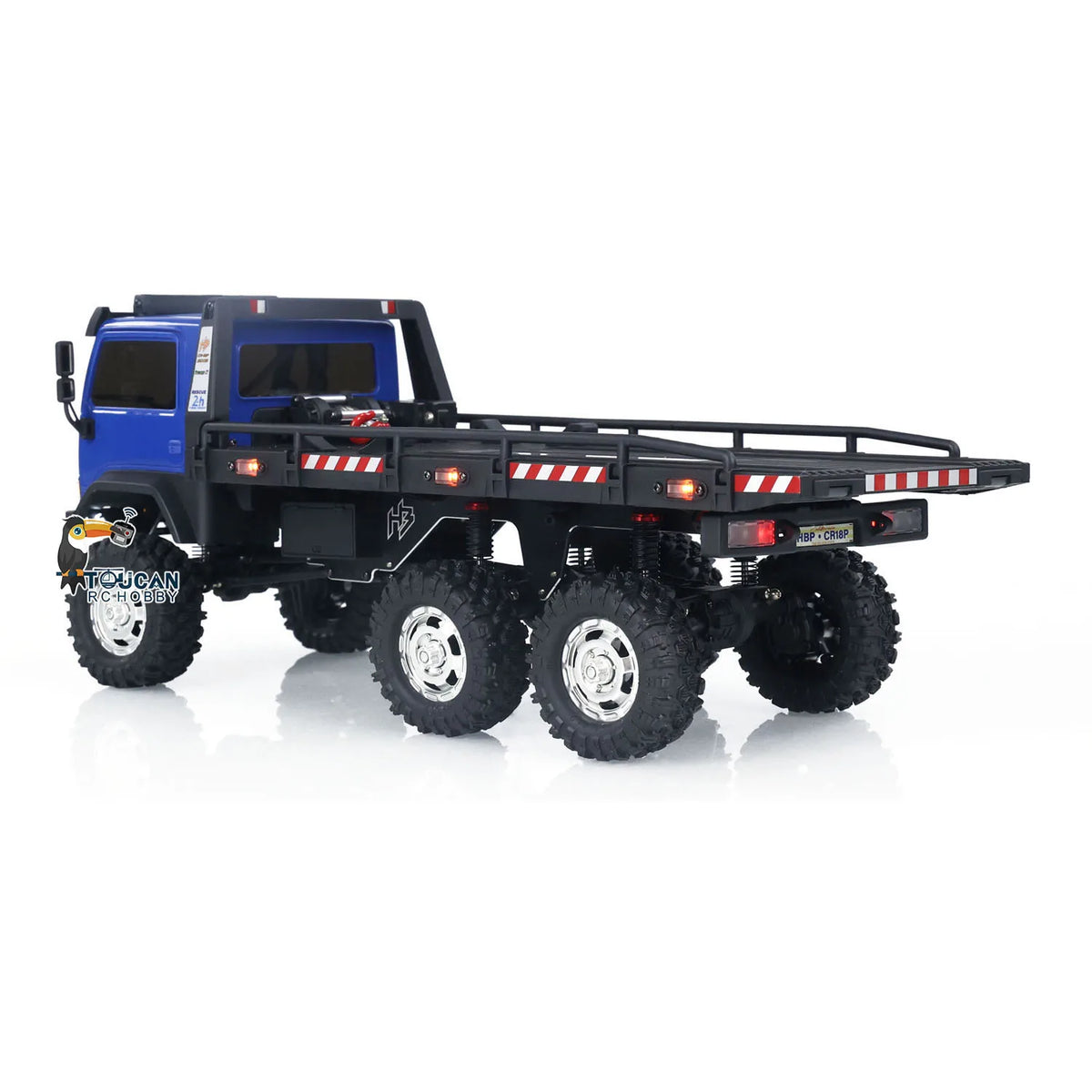 US Stock Hobby Plus CR18P 1/18 6x6 RC Rock Crawler Flatbed Truck RTR R ...