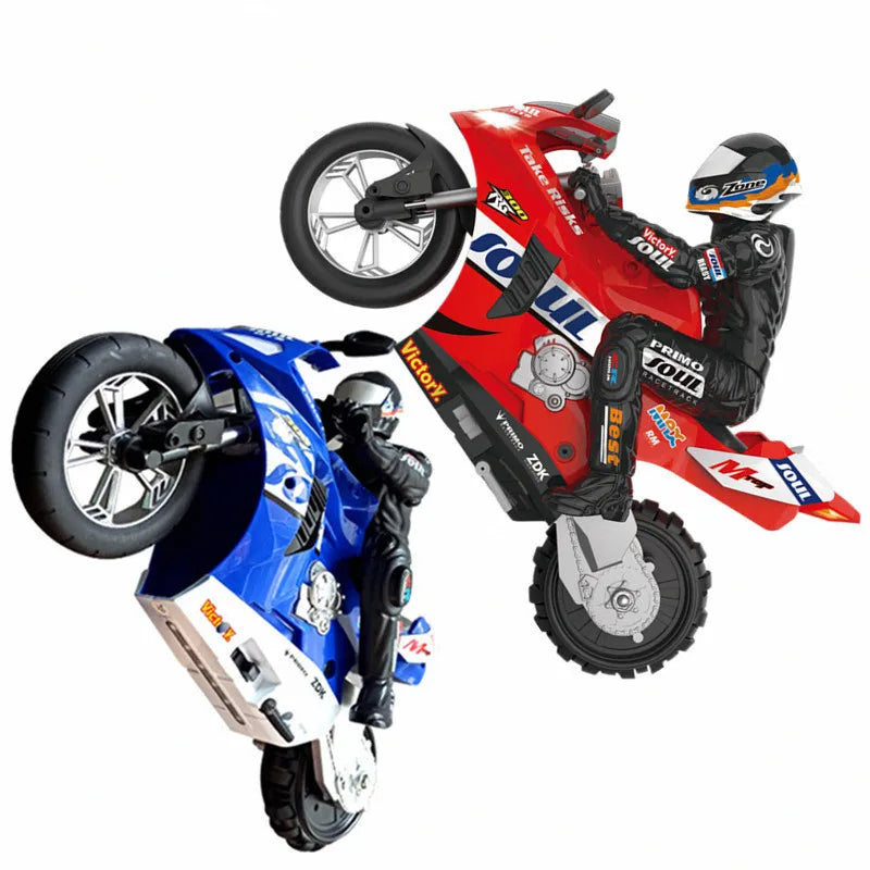 Electric Self Balancing RC Motorcycle High Speed Drift Spin Stunt Stan ...