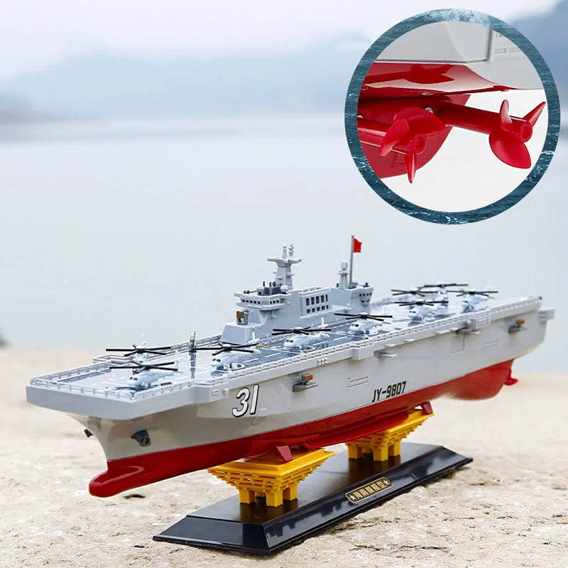 Electric Remote Control Battleship Model Finished Product Aircraft Car ...